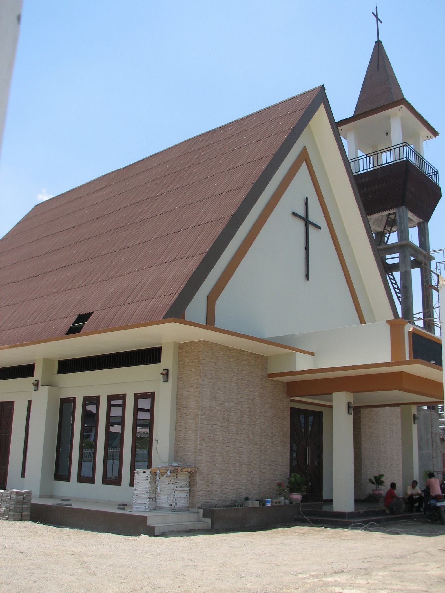 Robert Benn Worshipping With The Dili Evangelical Presbyterian Church ...